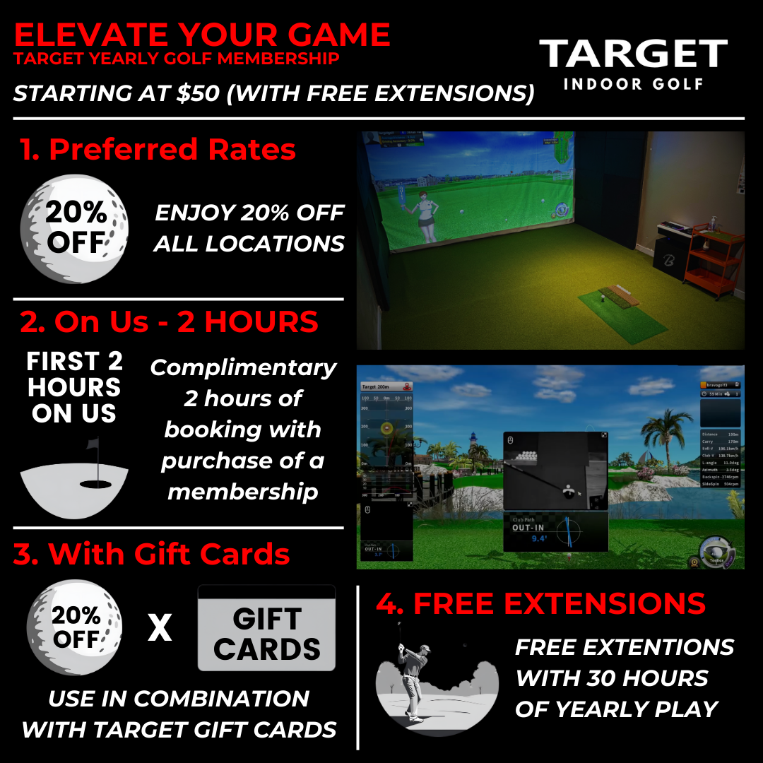 Promotions – TARGET Indoor Golf